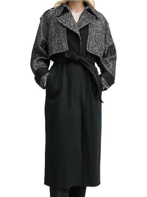Ba&sh Dinara Trench Coat - Black