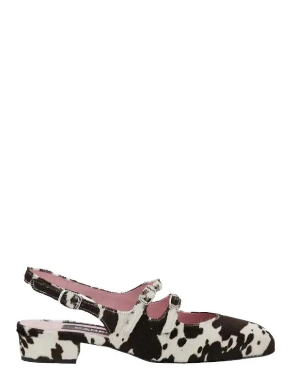 CAREL Peche Slingback Flats - Black