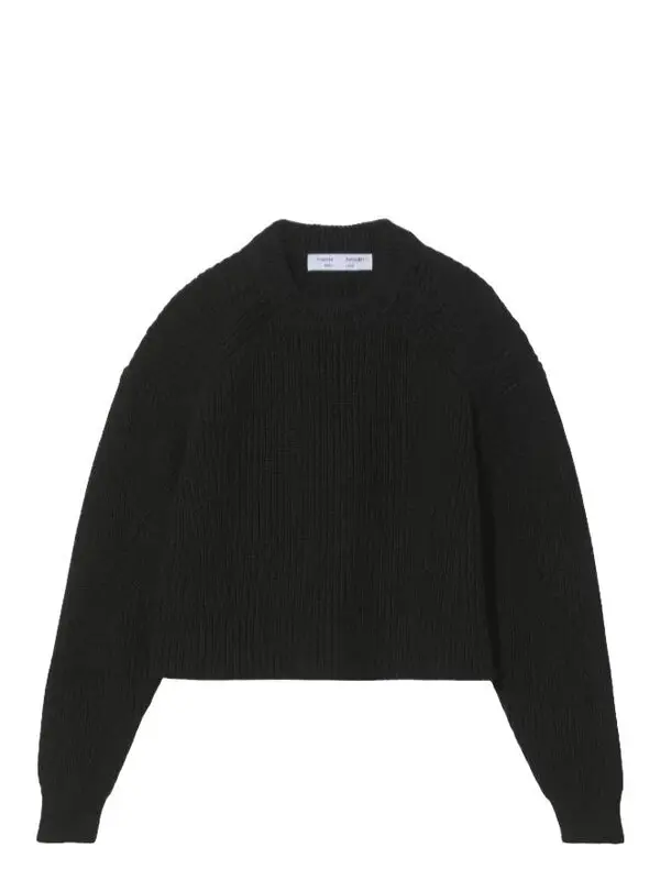 Proenza Schouler White Label Mock Neck Long-sleeved Jumper - Black