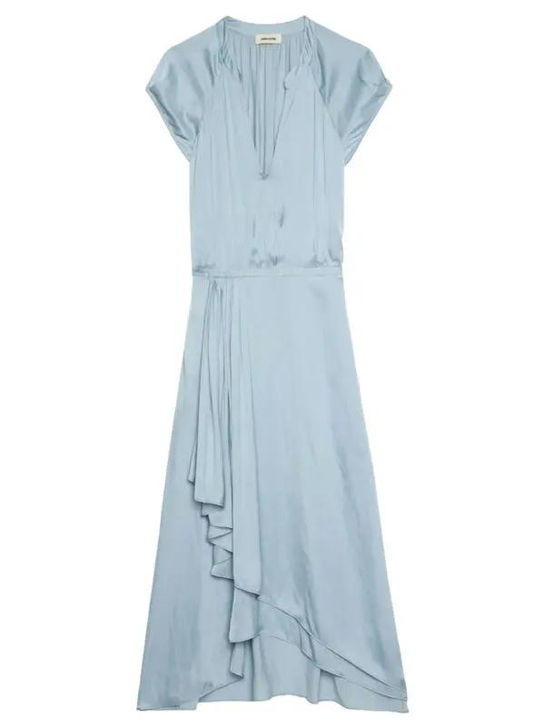 Zadig&Voltaire Randall Midi Dress - Clouds