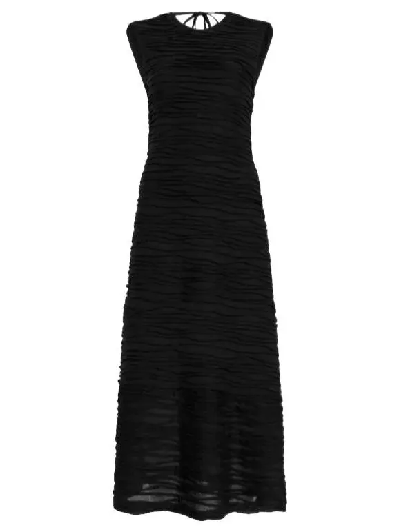 Proenza Schouler Ruffled Dress - Black