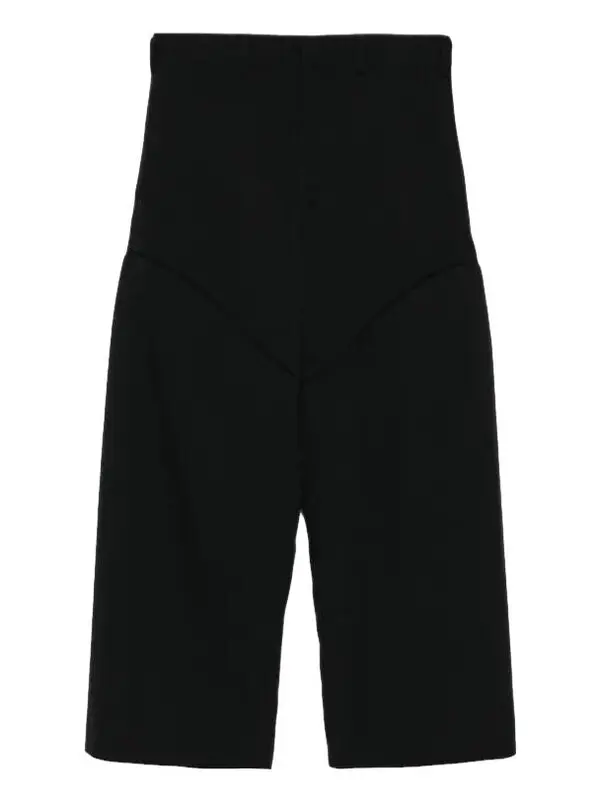 Comme Des Garçons Wide Leg Trousers - Black