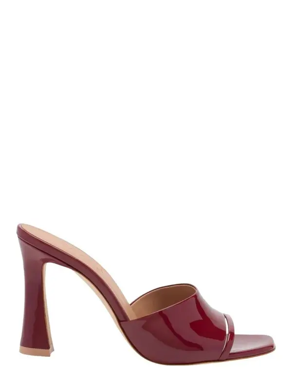 MALONE SOULIERS 90mm Roxanne Mules - Red
