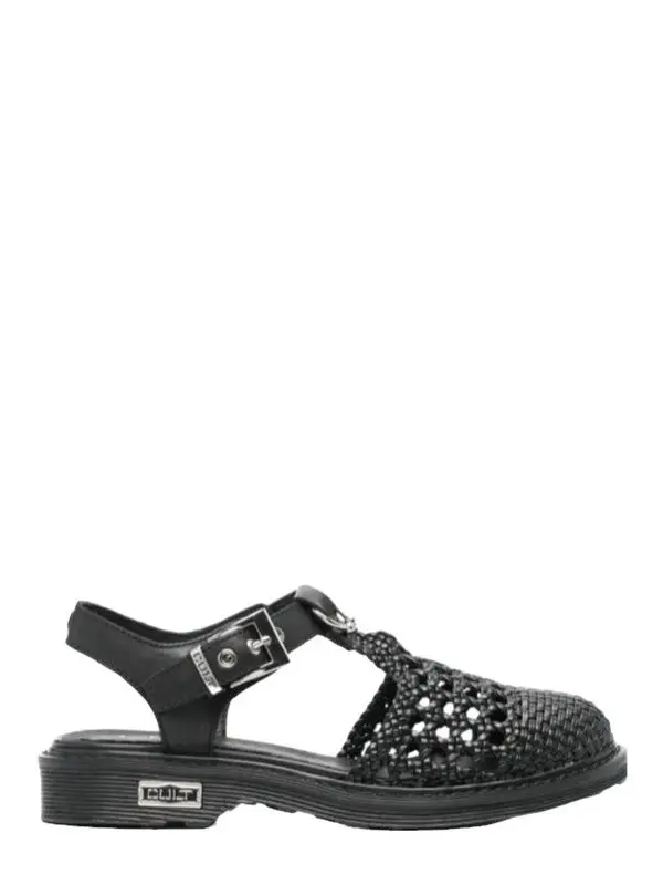 Cult Gaia Sabbath Sandals - Black