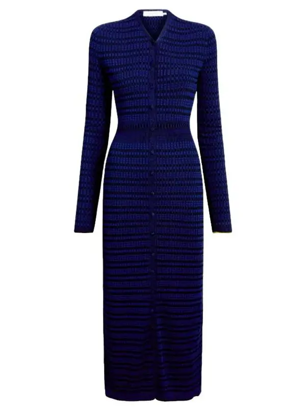 Proenza Schouler Ivanna Midi Dress - Blue