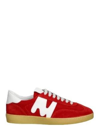 MSGM Retro Panelled Sneakers - Red