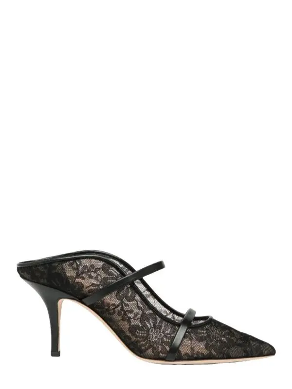 MALONE SOULIERS 70mm Maureen Mules - Black