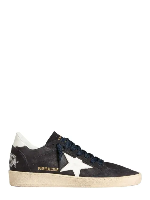 GOLDEN GOOSE Ball Star Sneakers - Black