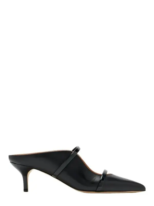 MALONE SOULIERS 85mm Maureen Mules - Black