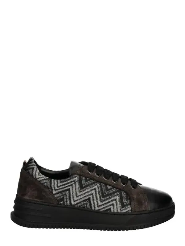 Missoni Suede Sneakers - Black