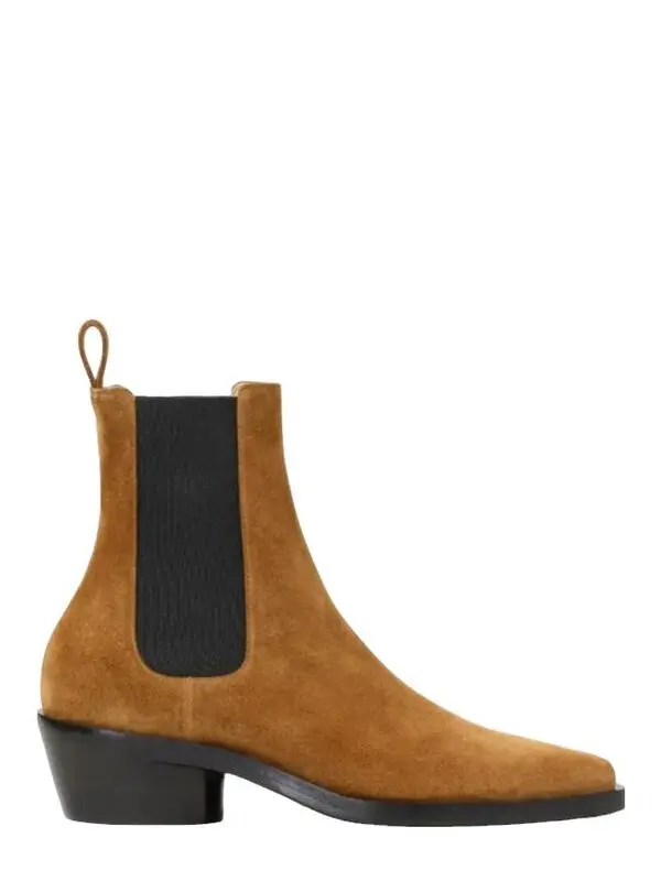 Proenza Schouler Bronco Suede Boots - Brown
