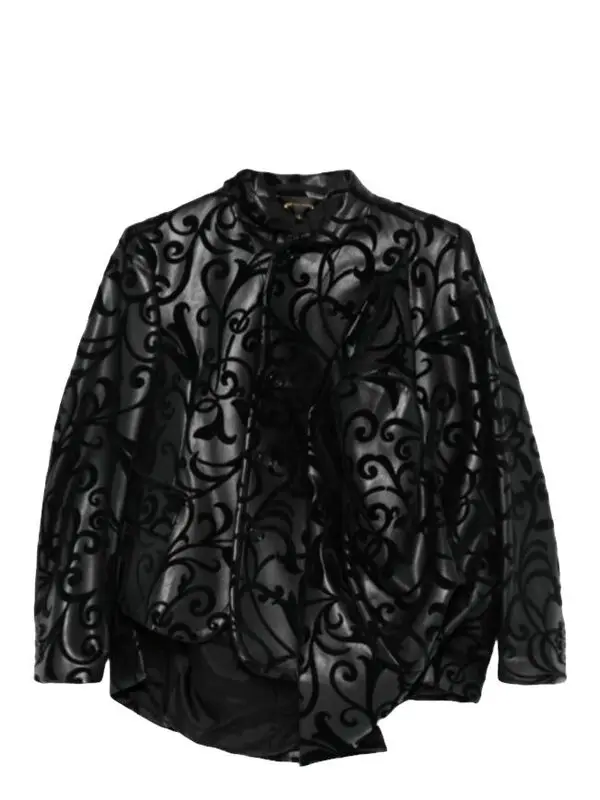 Comme Des Garçons Asymmetric Blazer - Black