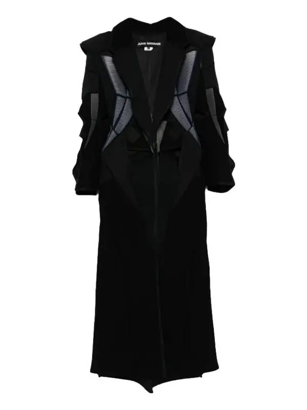 Junya Watanabe Padded-panels Coat - Black