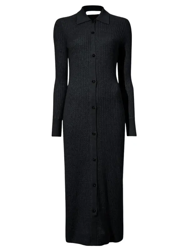 Proenza Schouler Phillips Midi Dress - Black