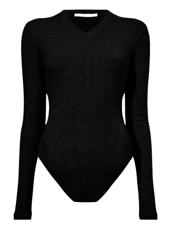 Proenza Schouler Delaney Bodysuit - Black