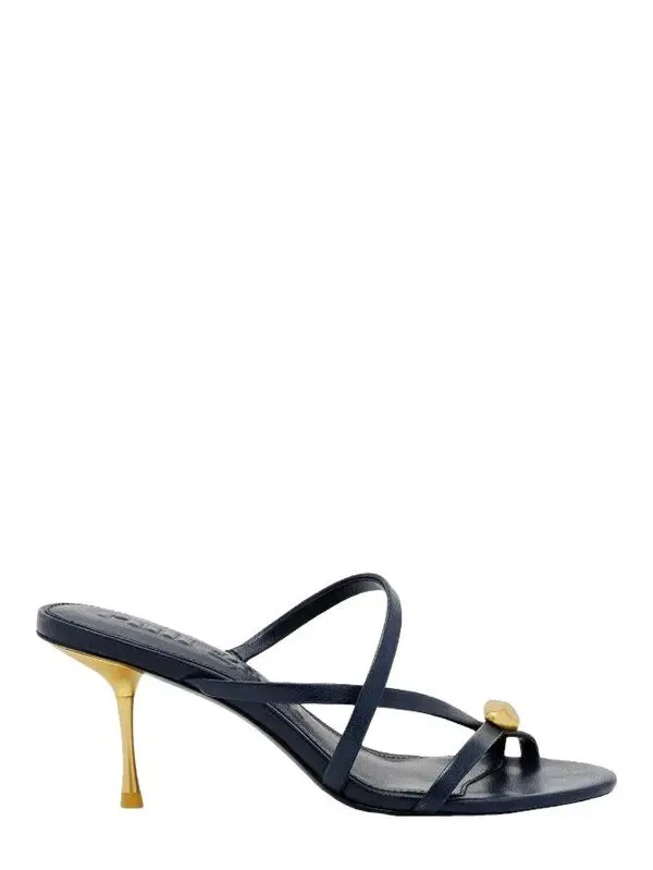 Cult Gaia Valeska Strappy Sandals - Black