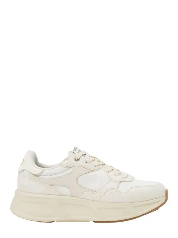 TWINSET Panelled Lace-up Sneakers - White