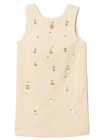 TWINSET Sequin-embellished Dress - Nude