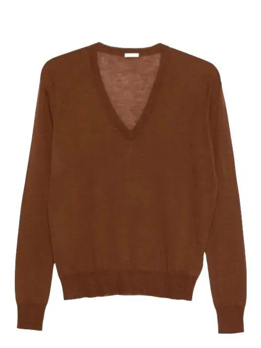 JOSEPH V-neck Pullover - Cinnamon