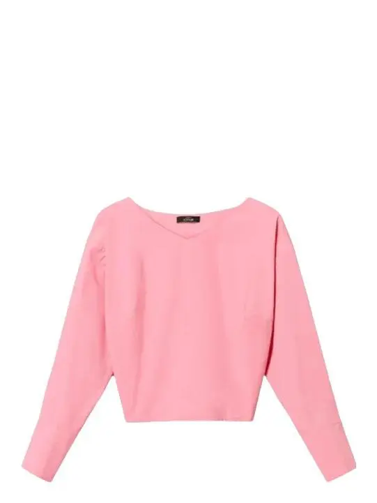 TWINSET Crossover Blouse - Pink