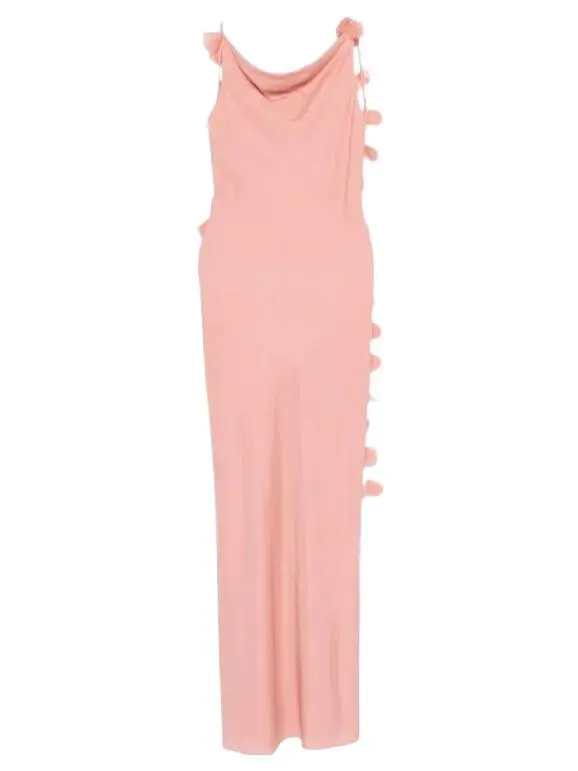 Cult Gaia Embellished Maxi Gown - Pink