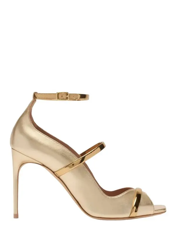 MALONE SOULIERS Cynthia Leather Sandals - Nude