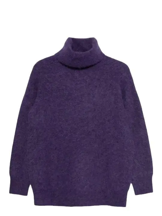 JOSEPH Meslay Roll-neck Sweater - Violet