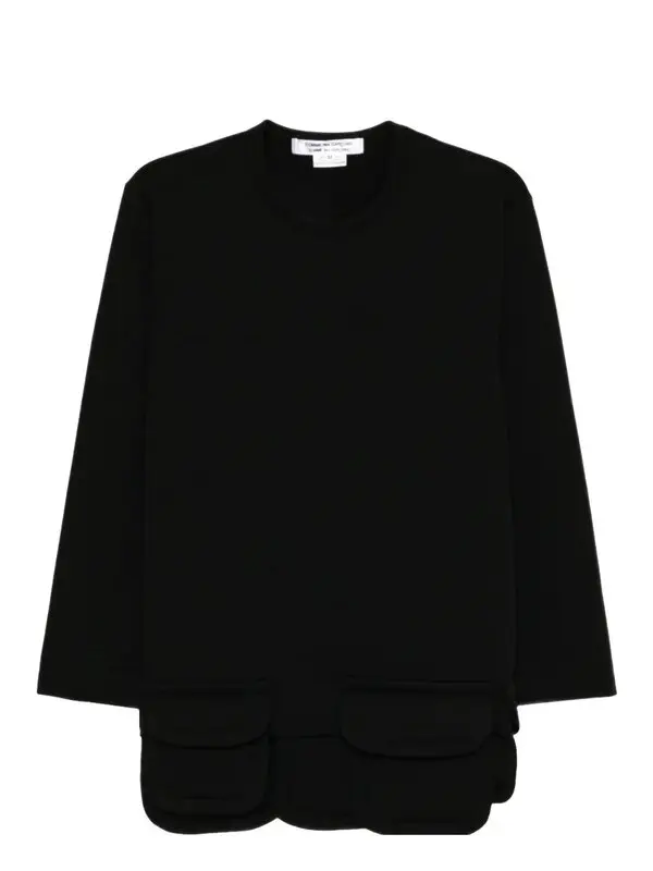 Comme Des Garçons Long-sleeve T-shirt - Black