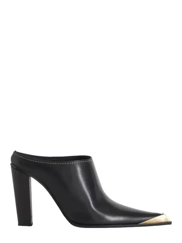 Etro Leather Mules - Black