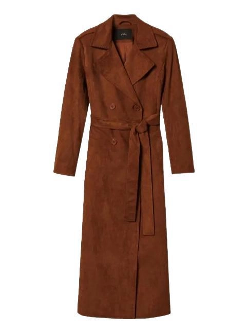 TWINSET Belted Trench Coat - Brown