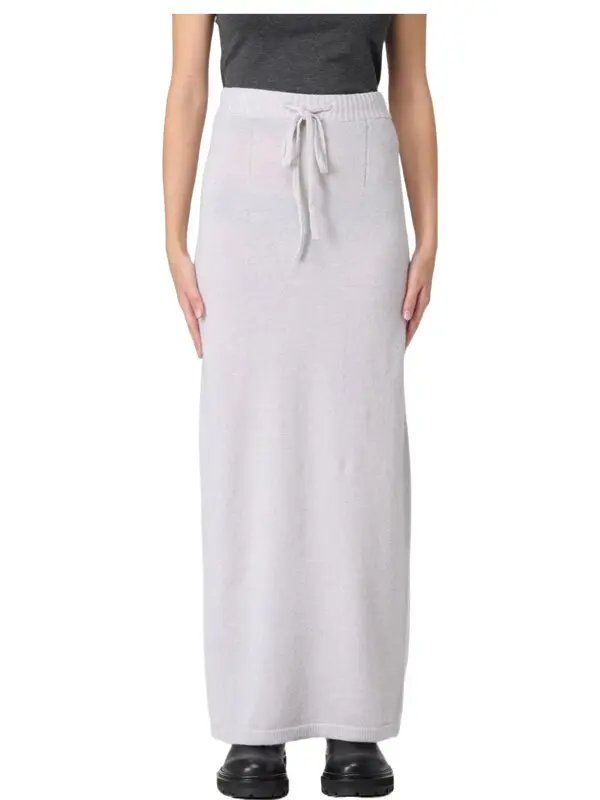 TWINSET Drawstring-waist Skirt - White