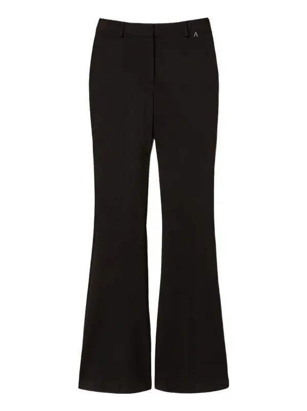 TWINSET Logo Trousers - Black