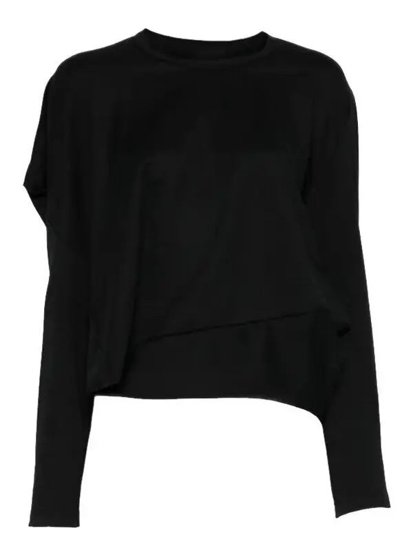 Junya Watanabe Layered Long Sleeve Top - Black