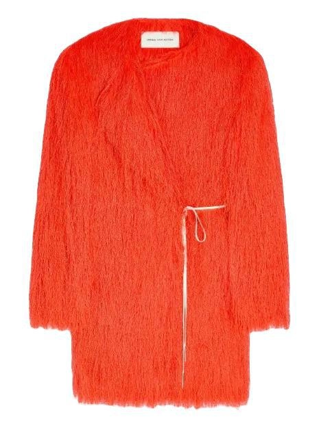 Dries Van Noten Fringed Jacket - Red