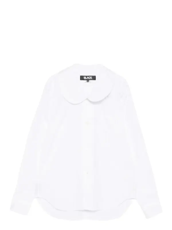 Comme Des Garçons Peter Pan Collar Shirt - White