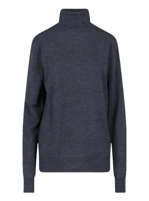 THE FRANKIE SHOP Eve Turtleneck Sweater - Black
