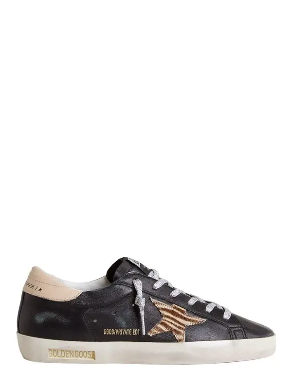 GOLDEN GOOSE Super-star Sneakers - Black