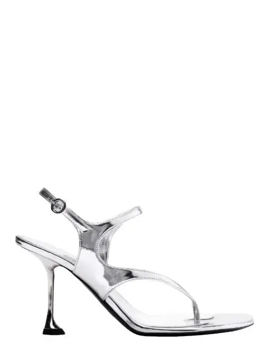 Proenza Schouler Leather Heeled Sandals - White
