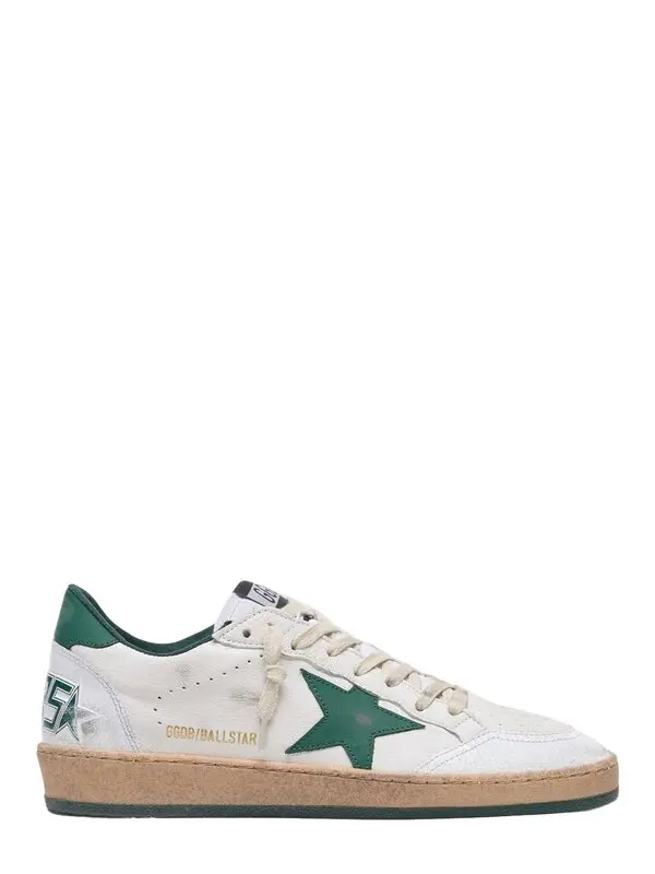 GOLDEN GOOSE Ball Star Nappa Leather Sneakers - White