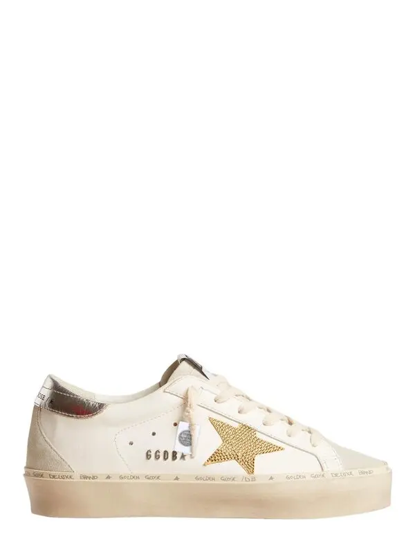 GOLDEN GOOSE Hi Star Sneakers - White