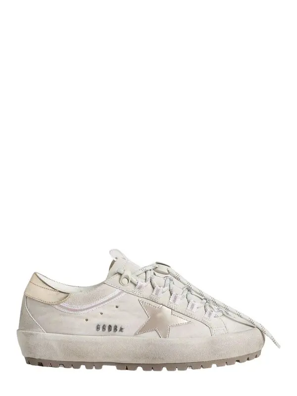 GOLDEN GOOSE Super-star Nylon Sneakers - Light Gray
