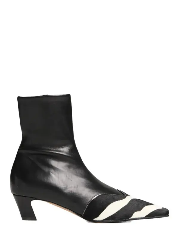 Khaite Nevada Point-toe Boots - Black