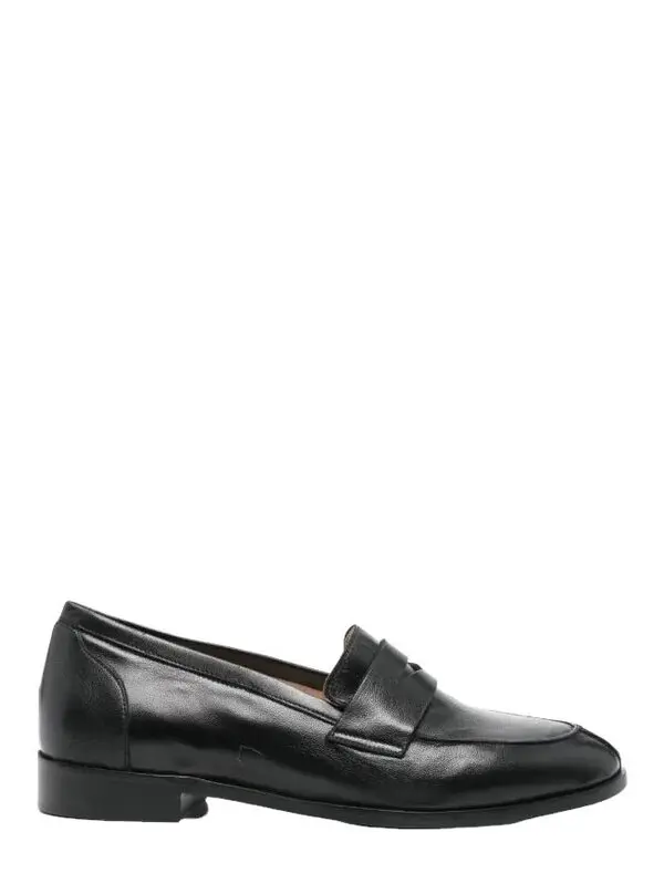 P.a.r.o.s.h Leather Loafers - Black