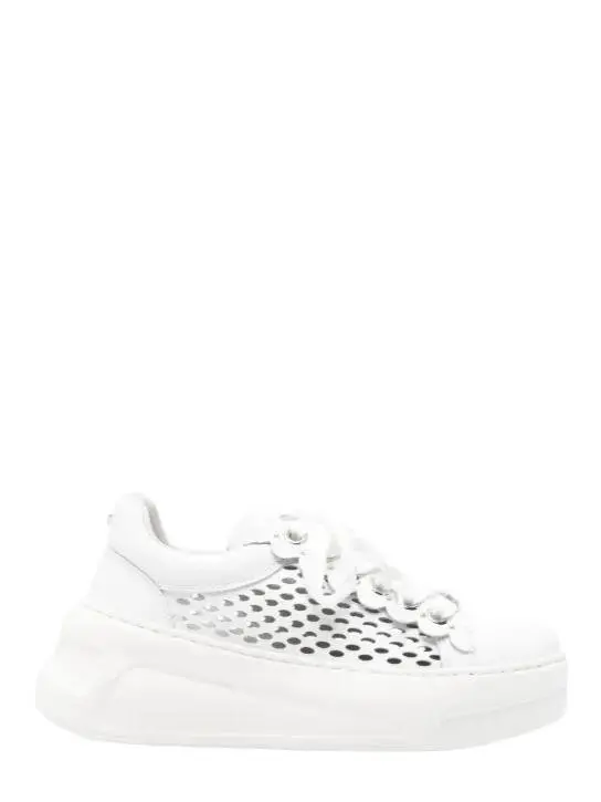 Cult Gaia Nirvana Perforated Sneakers - White