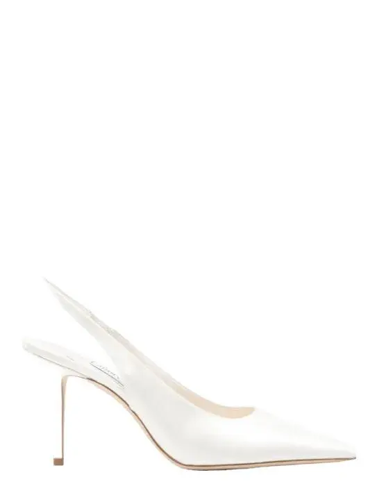 JIMMY CHOO Love Slingback Pumps - White