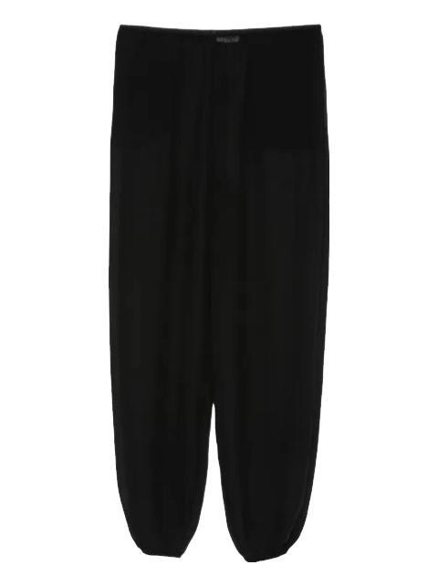 THE FRANKIE SHOP Orissa Sheer Balloon Trousers - Black