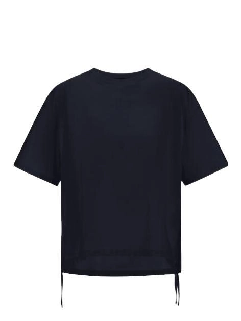 Herno Drawstring-hem T-shirt - Black
