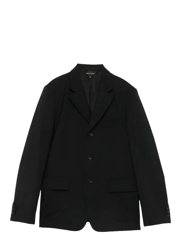 Comme Des Garçons Single-breasted Blazer - Black