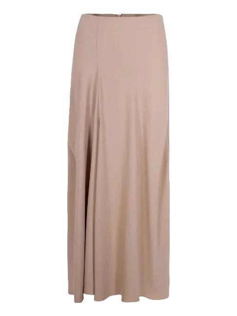 P.a.r.o.s.h Draped Maxi Skirt - Nude