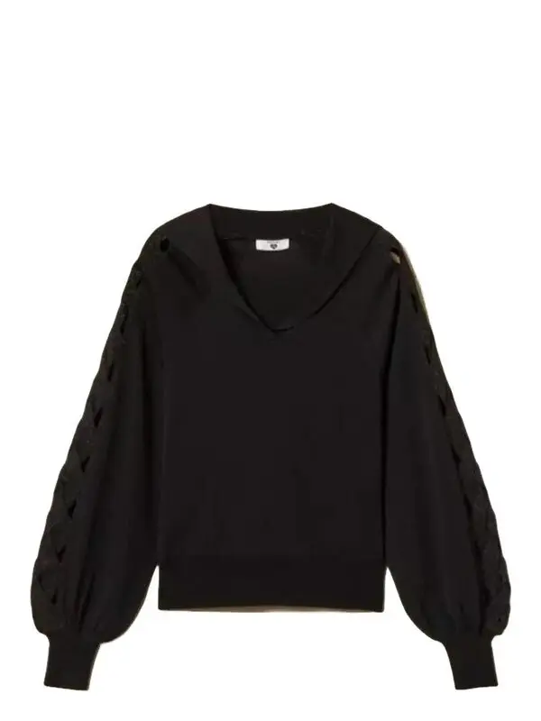 TWINSET Fine-knit Jumper - Black